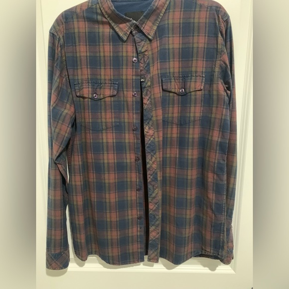 Imperial Motion | Shirts | Im Imperial Motion Maroon And Navy Button ...